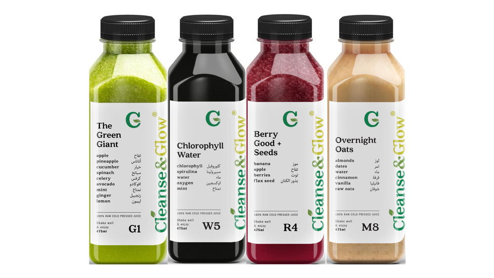 4 Juices – Cleanse and Glow